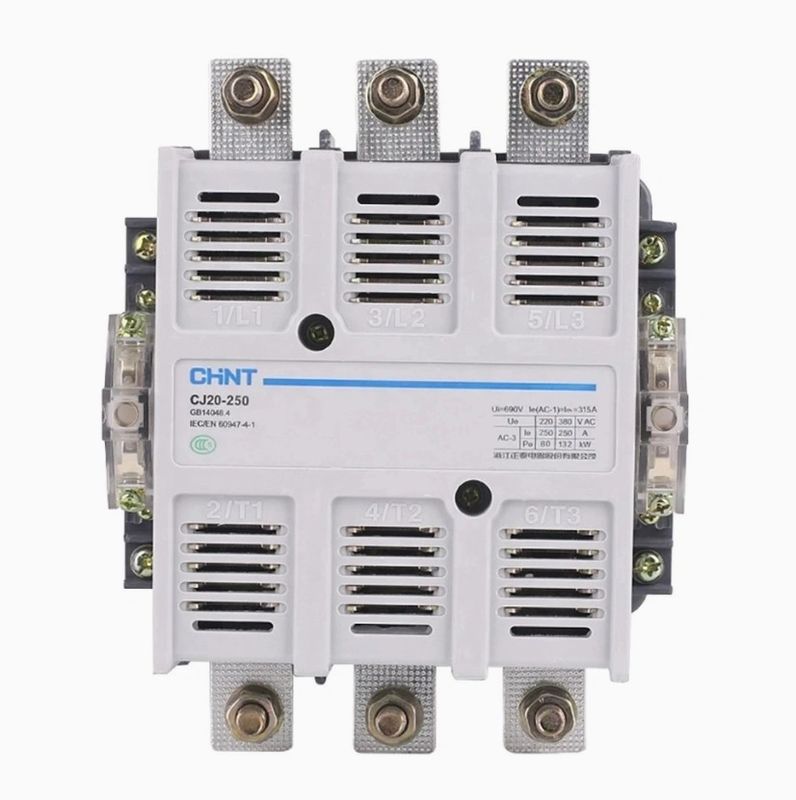CJ20-250 AC Contactor 315A 3 cực Máy tiếp xúc điện từ ba pha